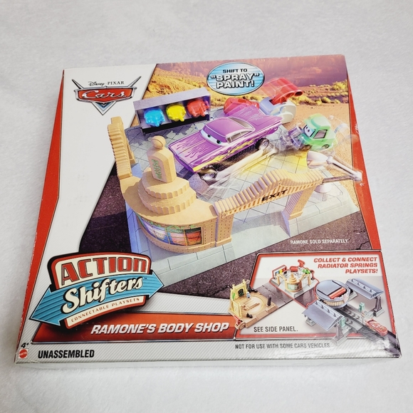 Disney | Toys | Disney Pixar Cars Ramones Body Shop Action Shifters 23 ...